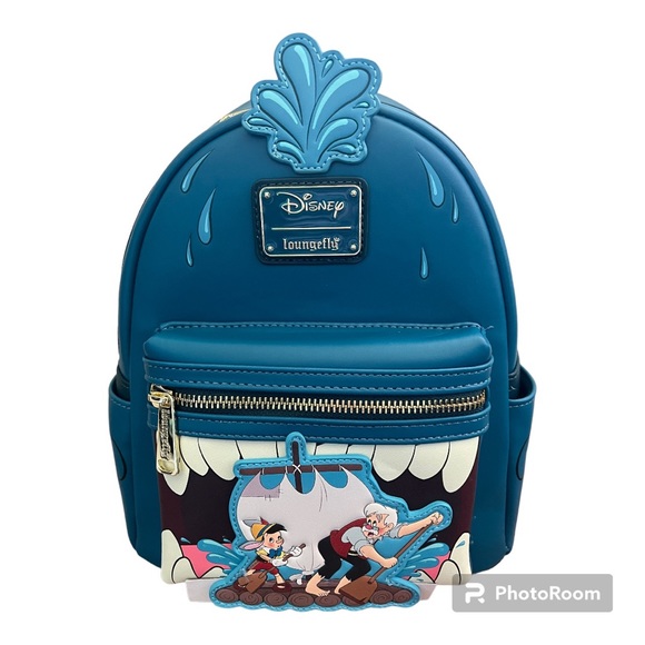 Loungefly | Bags | Loungefly Disney Pinocchio Monstro Mini Backpack ...